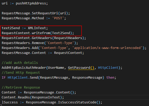 A.BC.Drive: Send an XML message through webservice using AL – Dynamics365 Drive